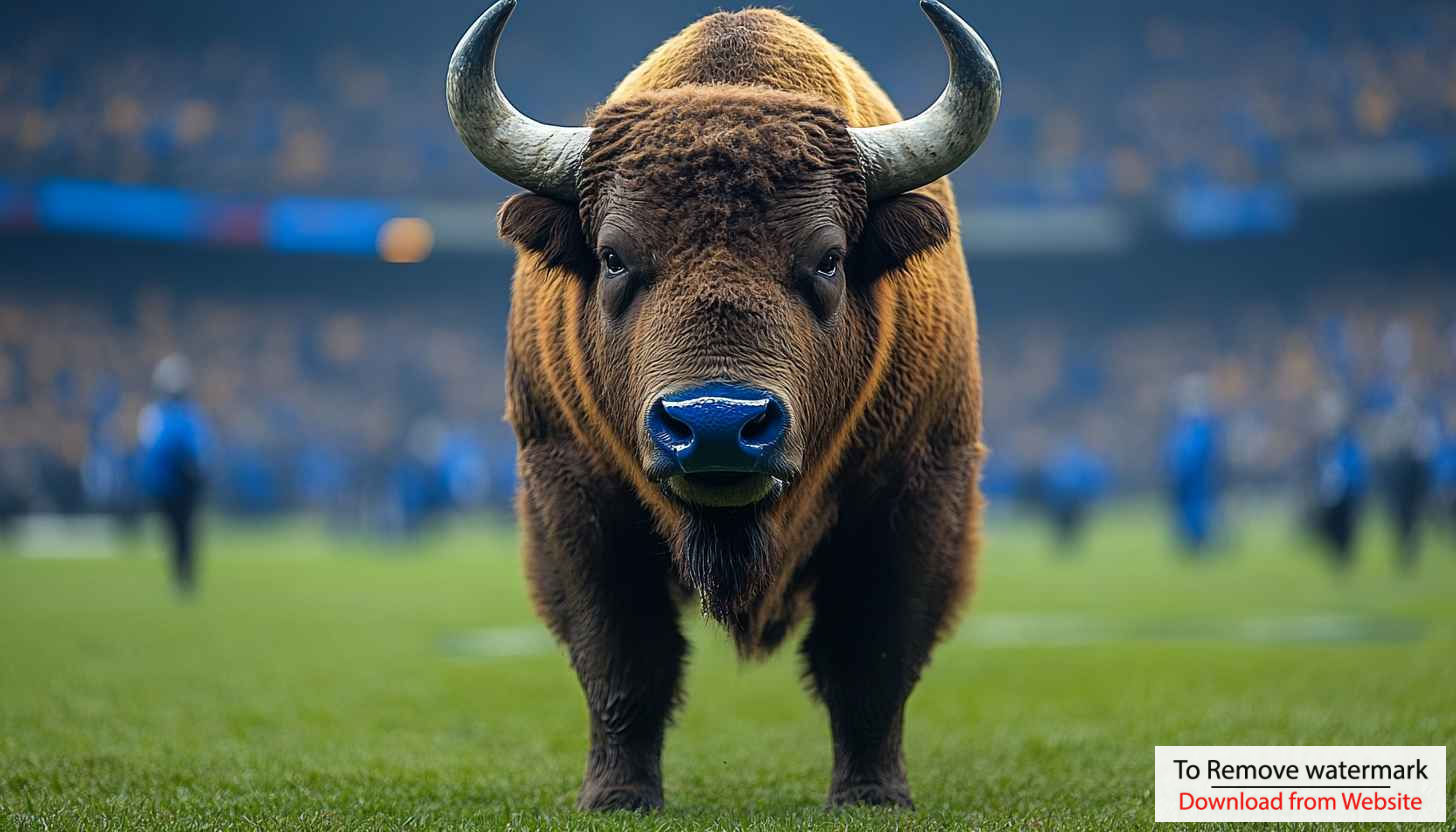 Buffalo Bills Stadium Team Mascot 4K Mobile Wallpaper Background - Free Img